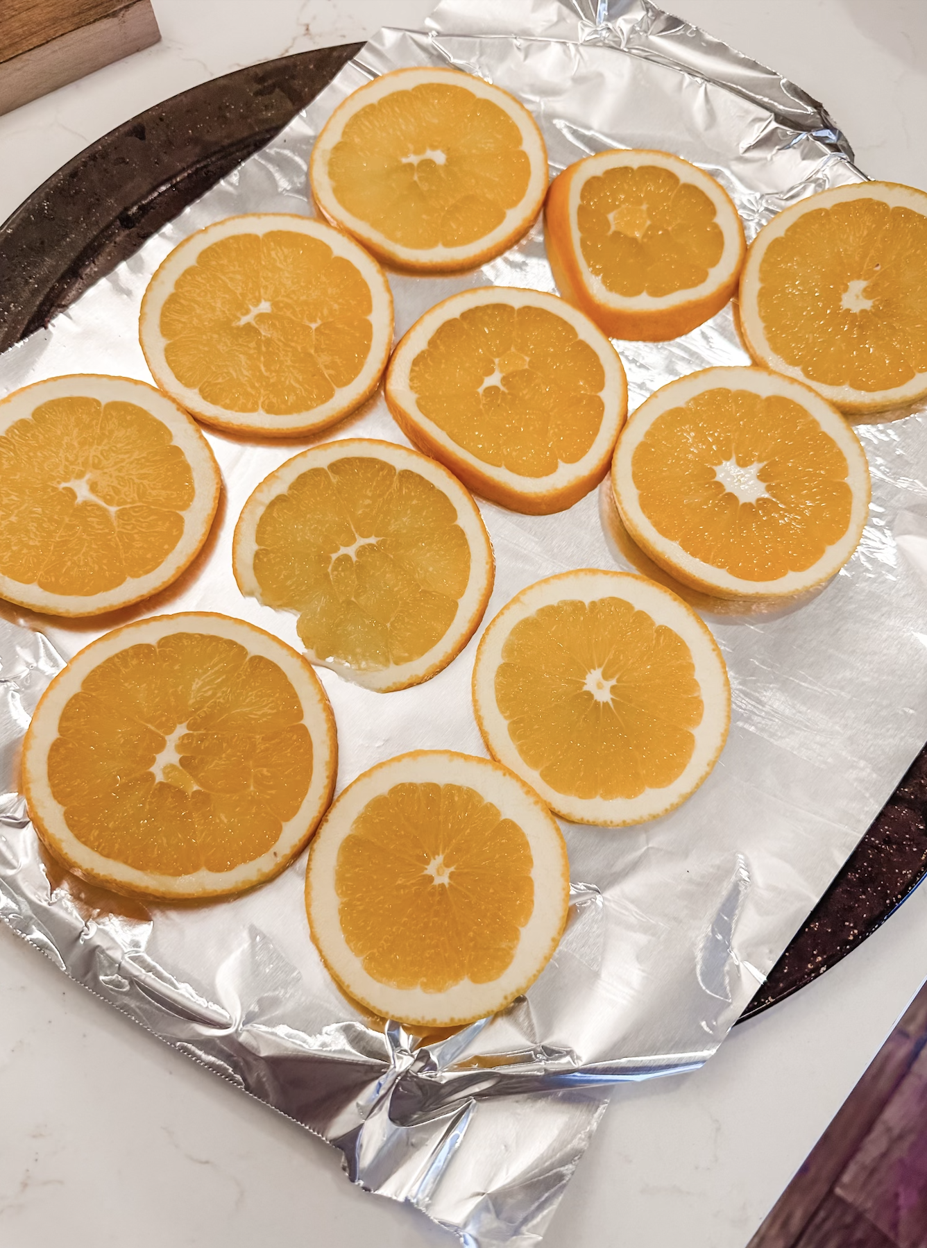 DIY Orange Garland | Timber & Twine | Home and DIY Blog