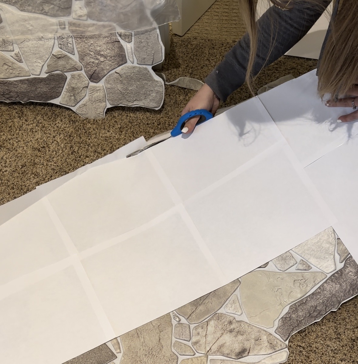 DIY Faux Stone Accent Wall: A FAST way to achieve a completely ...